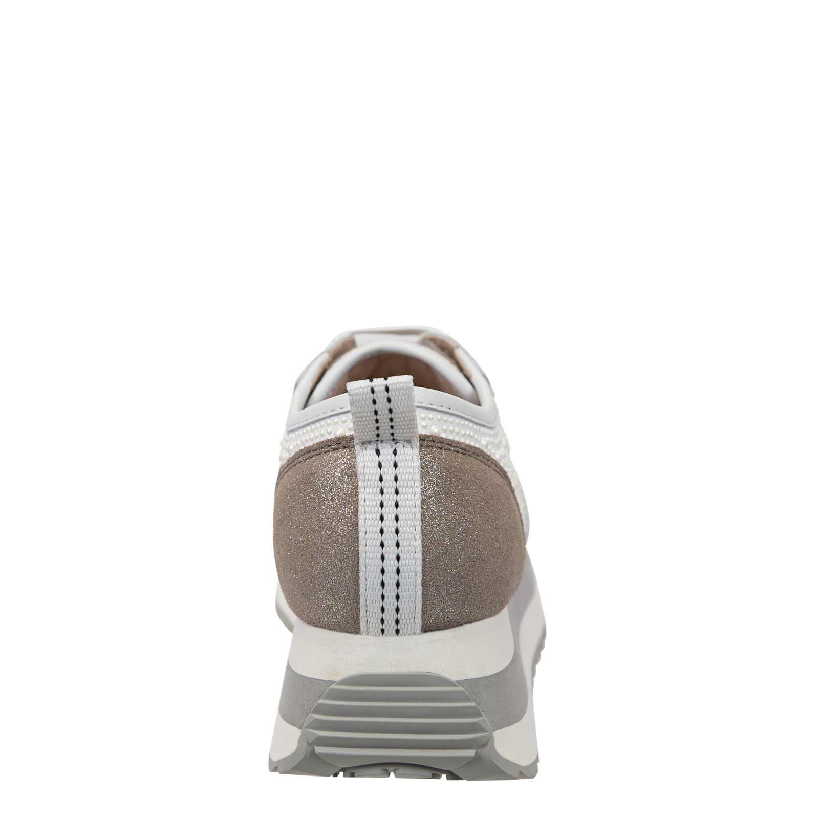 KINETIC in WHITE PEARL Platform Sneakers – Nakedfeet Shoes