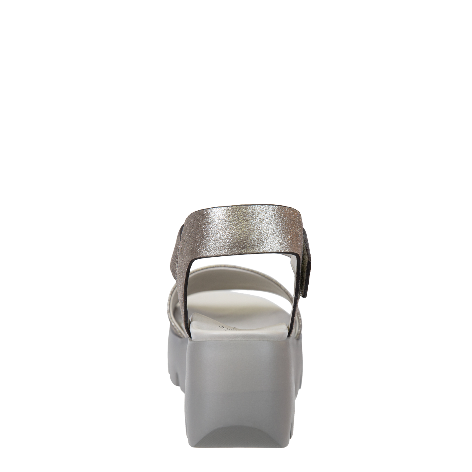ALLOY in SILVER Platform Sandals – Nakedfeet Shoes