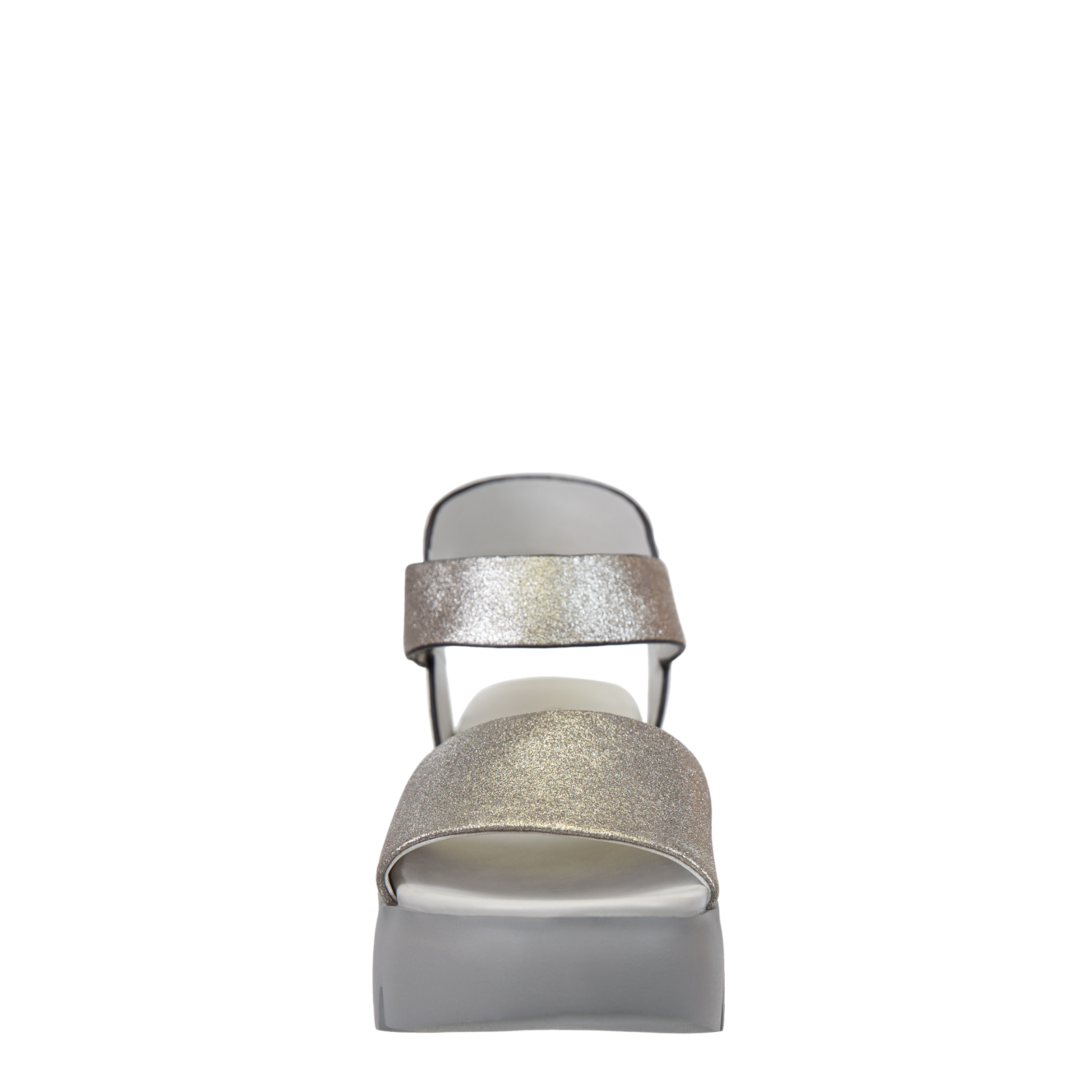 ALLOY in SILVER Platform Sandals – Nakedfeet Shoes