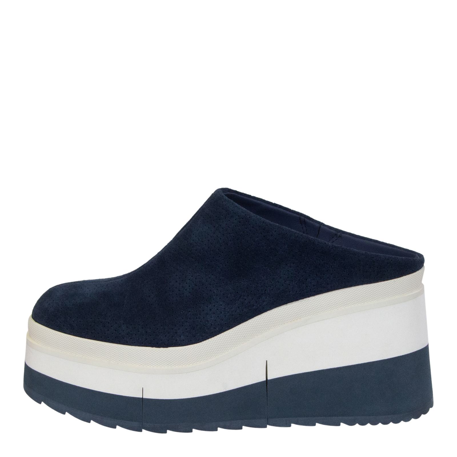 COACH in NAVY Platform Clogs – Nakedfeet Shoes